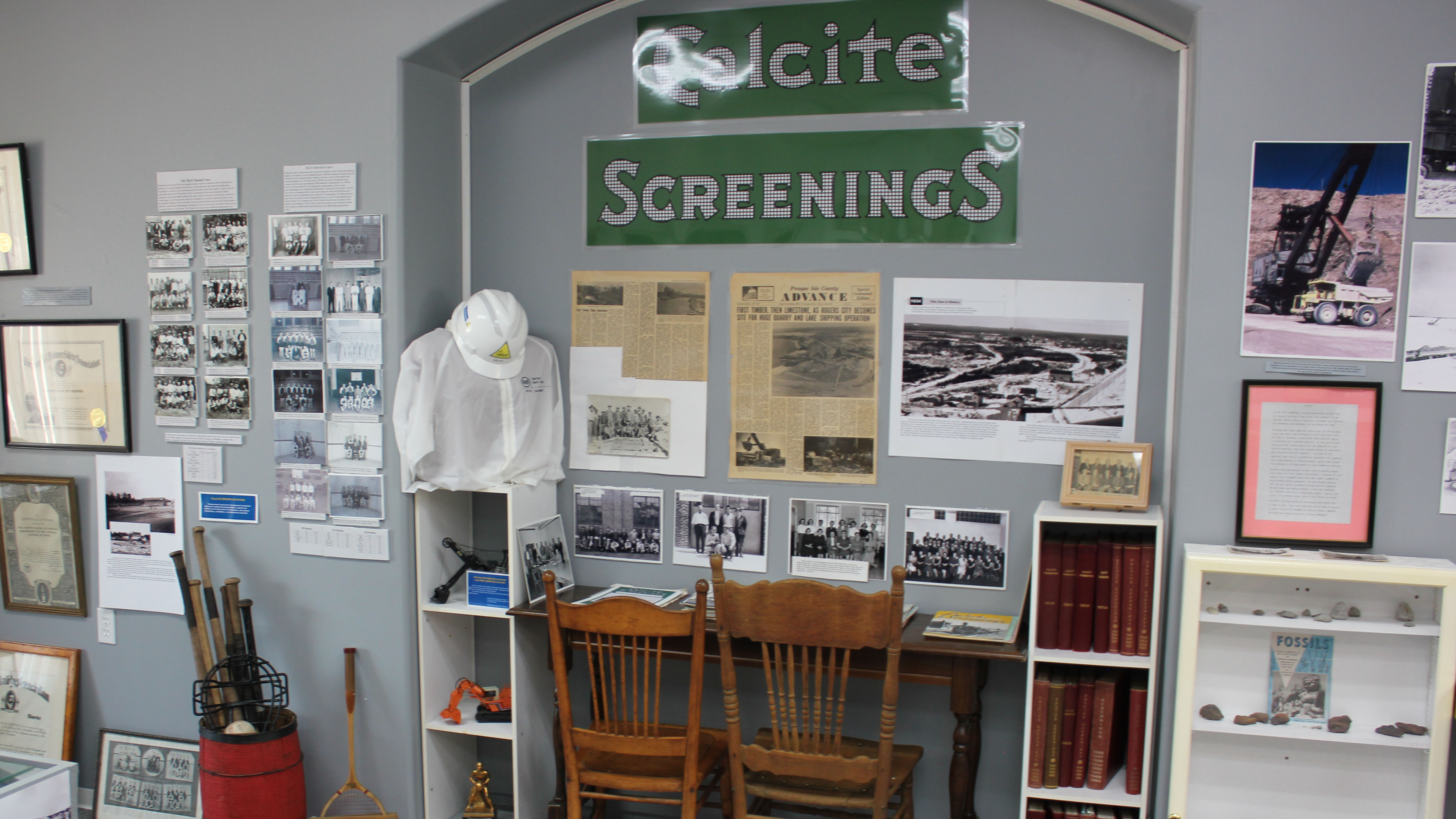 Calcite Exhibit: The World’s Largest Limestone Quarry